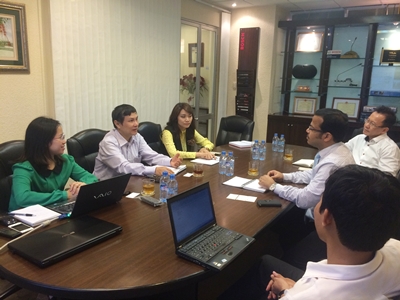 Làm việc với đoàn công tác của BOSCH tại AIC Trading - CÔNG TY CỔ PHẦN ...